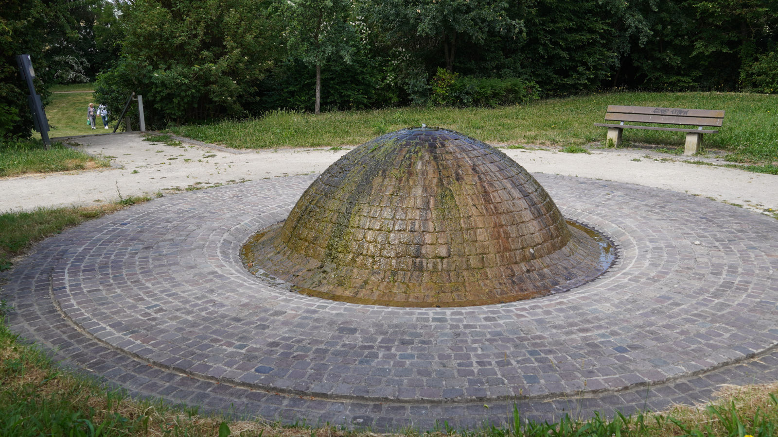 Fountain on the Melchior-Hess Green